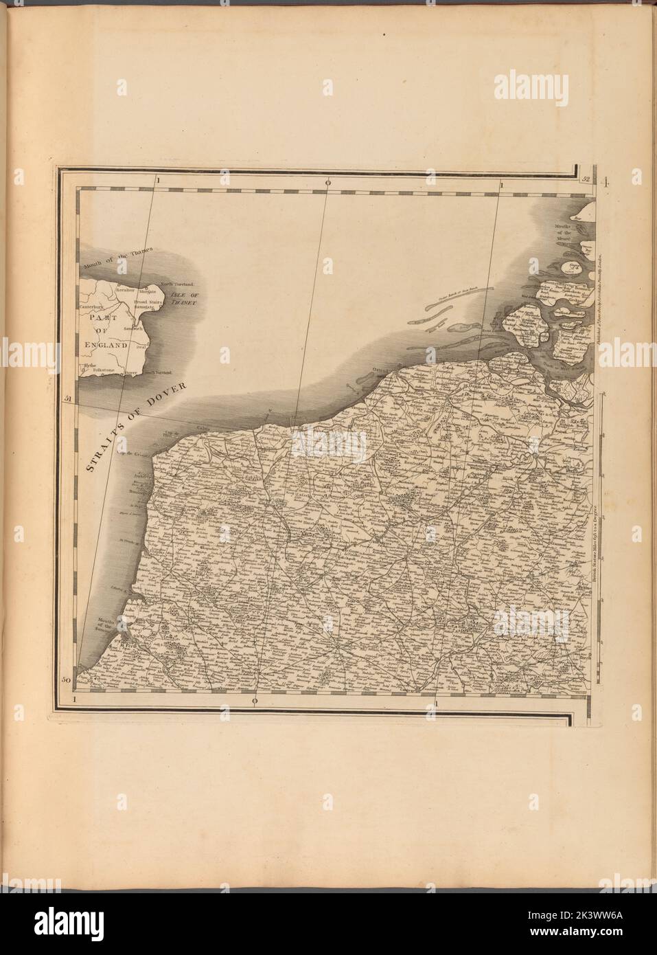 Plate IV: A general map of the empire of Germany, Holland, the ...