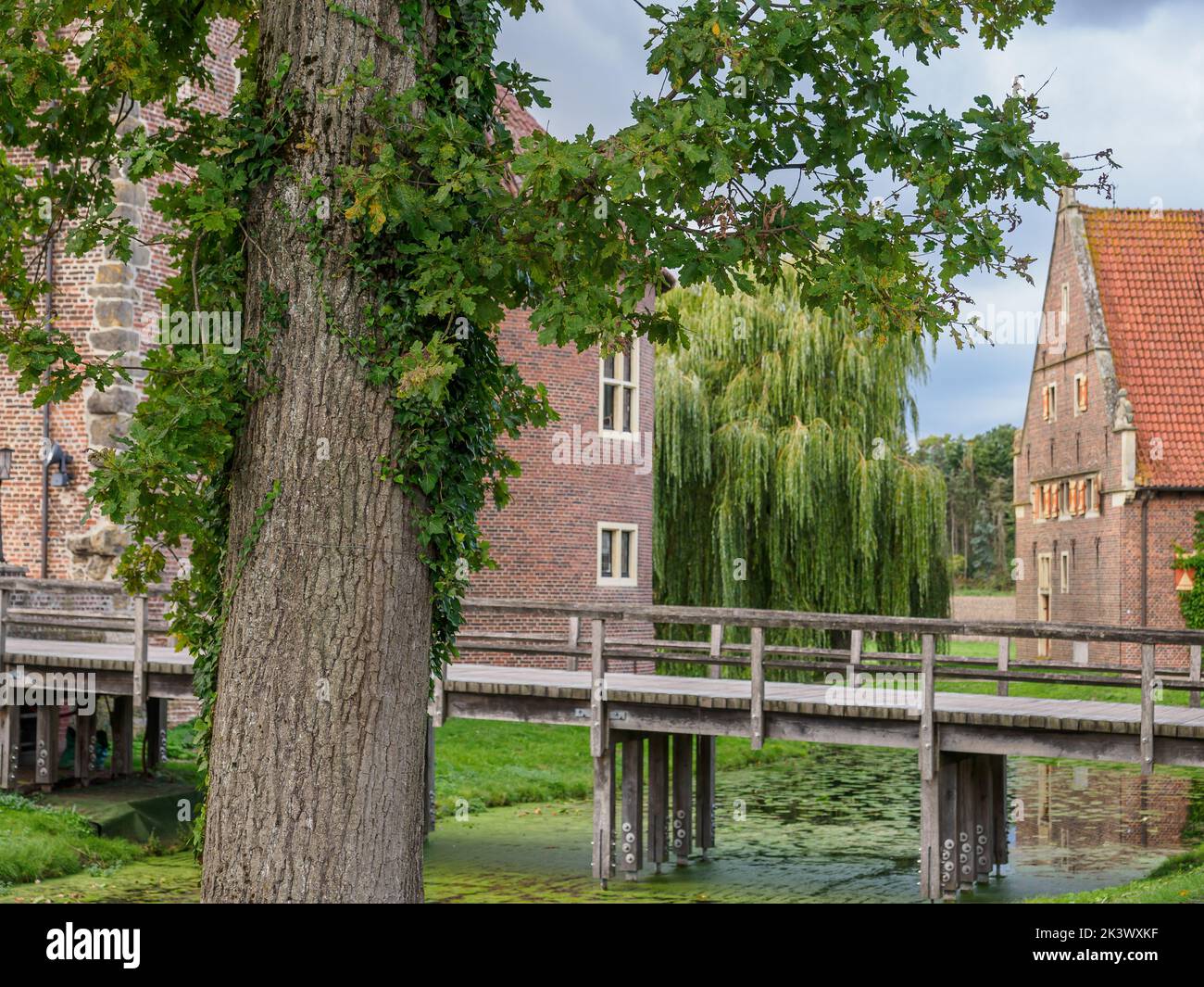 Raesfeld castle in germany Stock Photo - Alamy