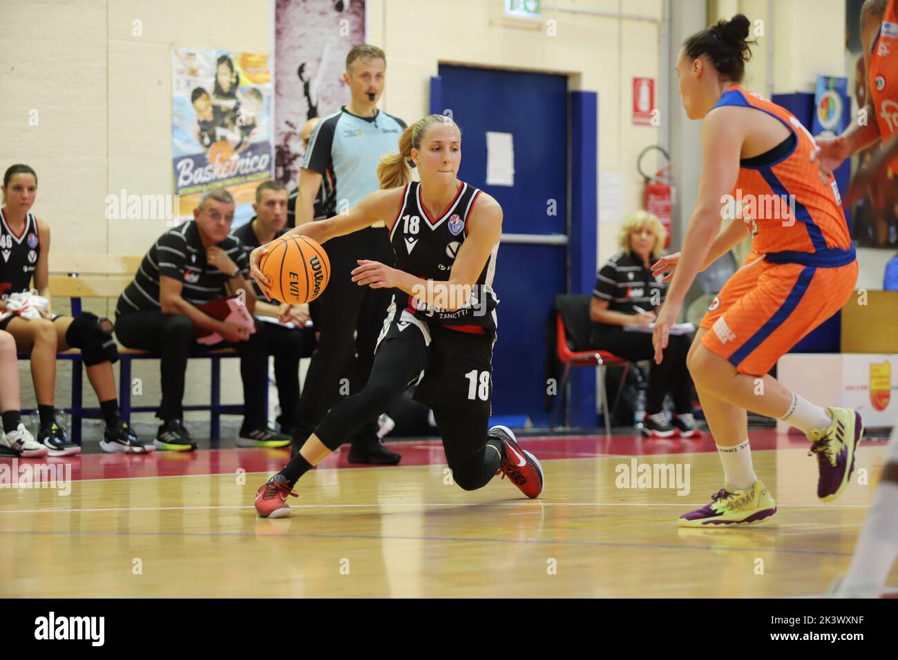 Palamanchia, Alghero, Italy, September 28, 2022, Dojkic Ivana (Virtus ...