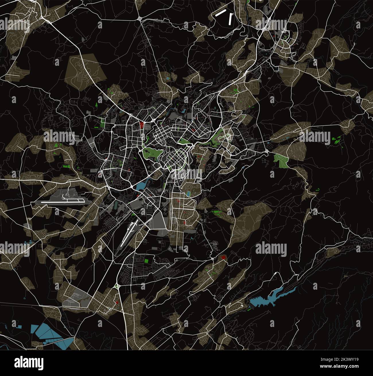 City vector map of Yerevan Armenia Stock Vector Image & Art - Alamy