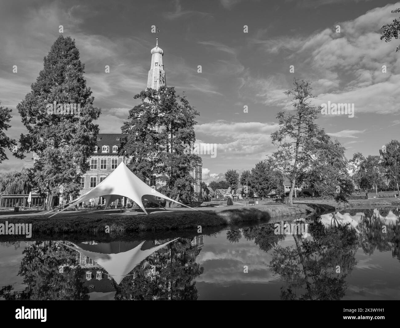 Raesfeld castle in germany Stock Photo - Alamy