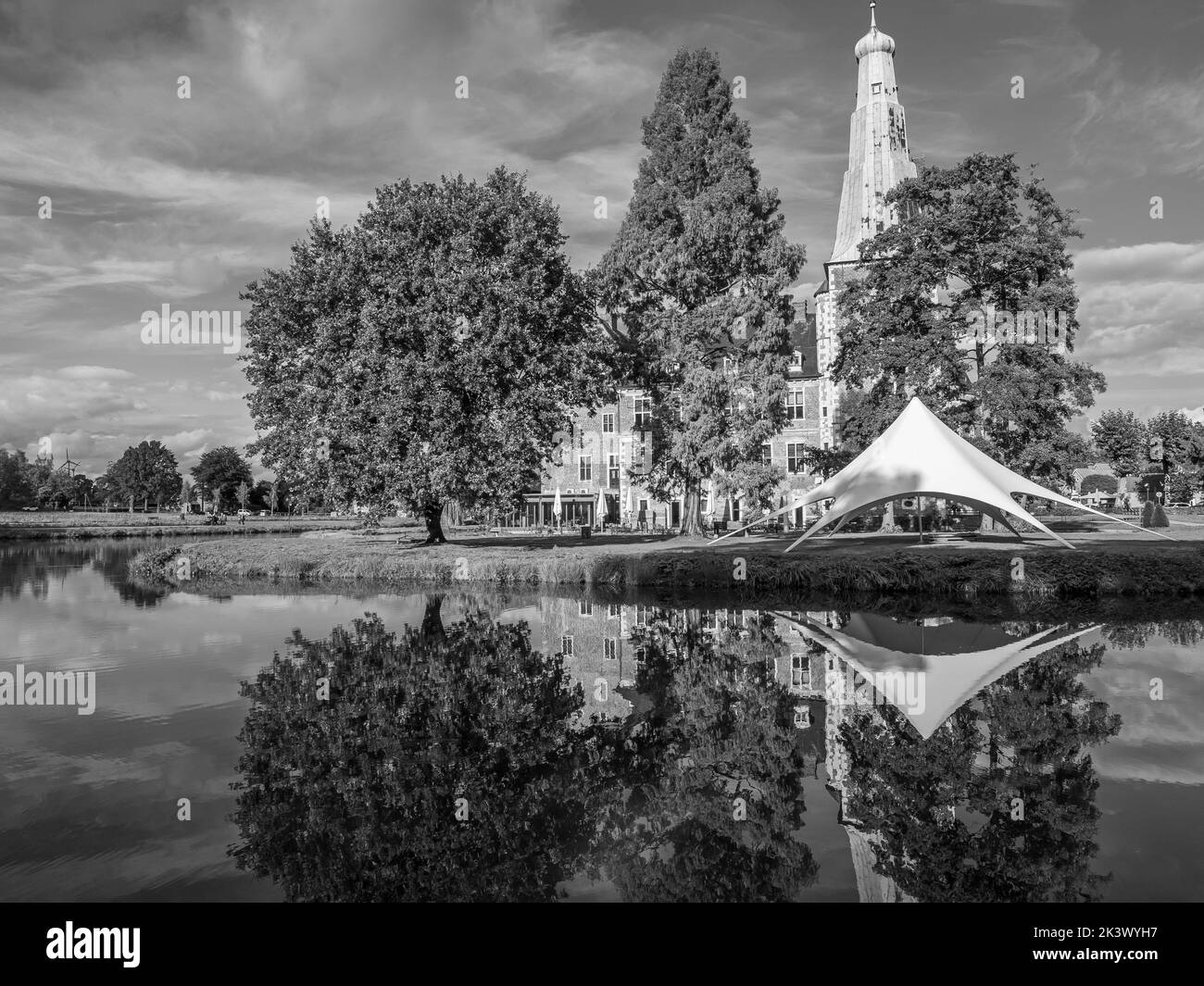 Raesfeld castle in germany Stock Photo - Alamy