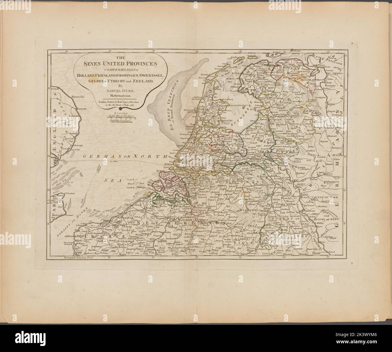 The Seven United Provinces comprehending Holland, Friesland, Groningen ...