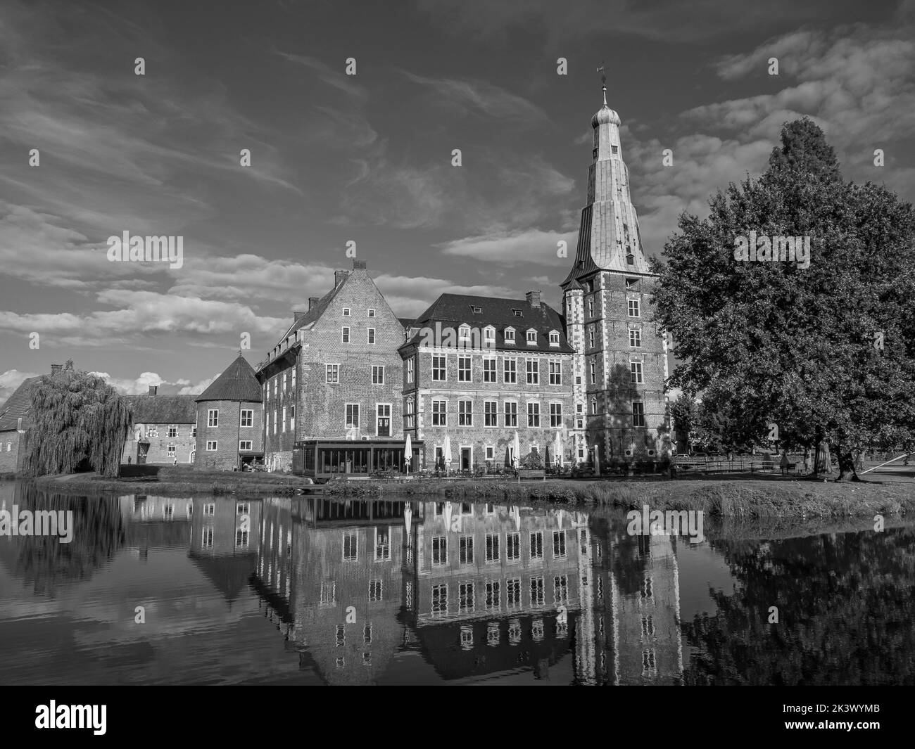 Raesfeld castle in germany Stock Photo - Alamy