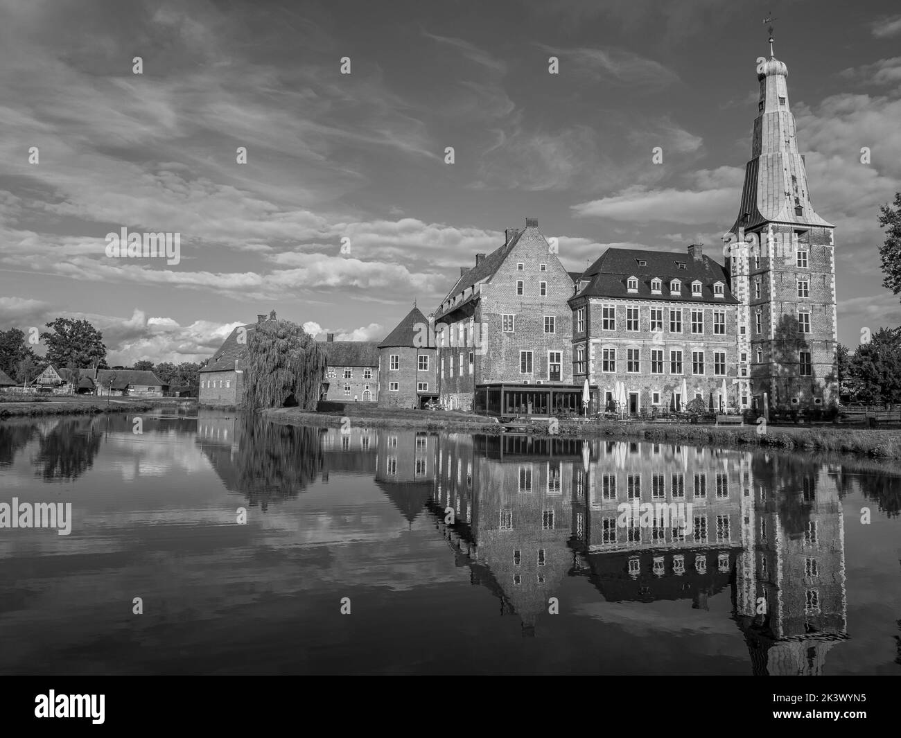 Raesfeld castle in germany Stock Photo - Alamy