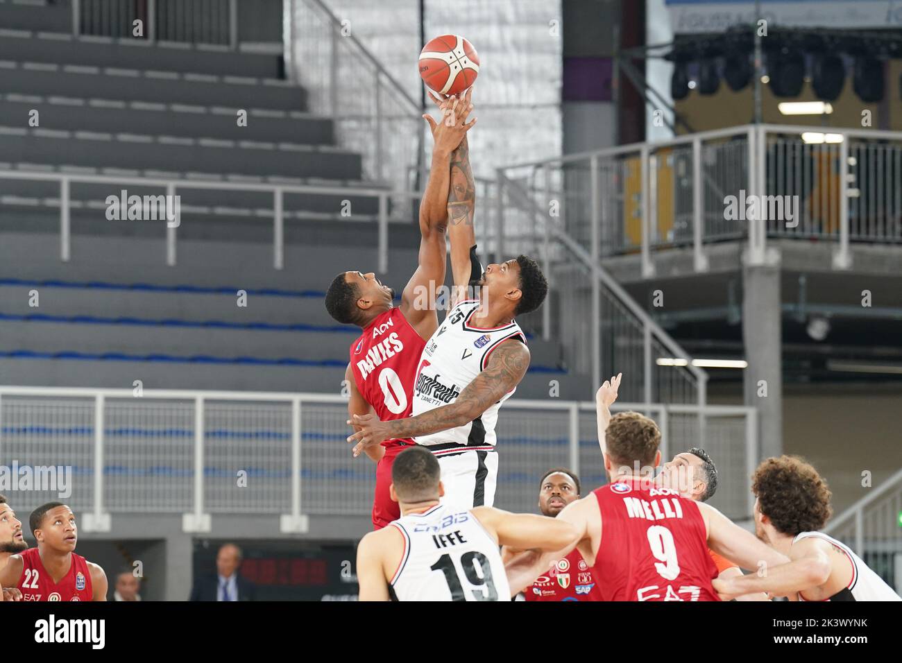 Palaleonessa A2A, Brescia, Italy, September 28, 2022, Tip off during ...