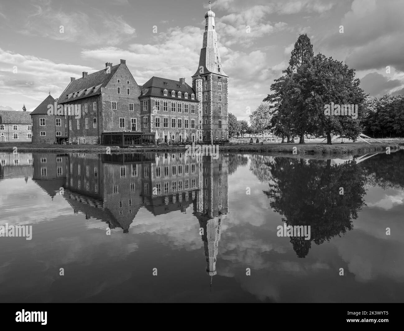 Raesfeld castle in germany Stock Photo - Alamy