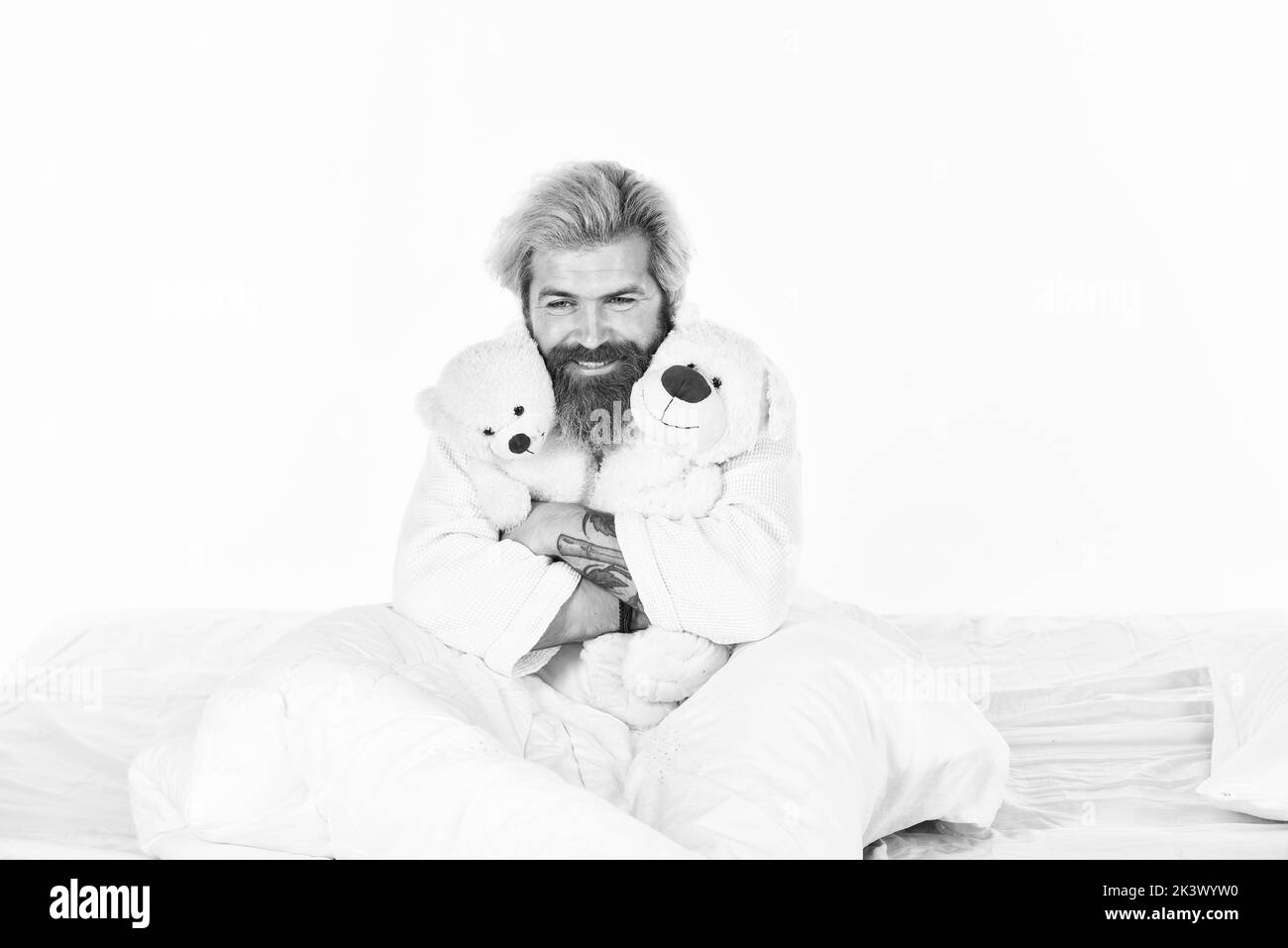 Imaginary friends. Strive to practice good sleep habits. Cute teddy ...