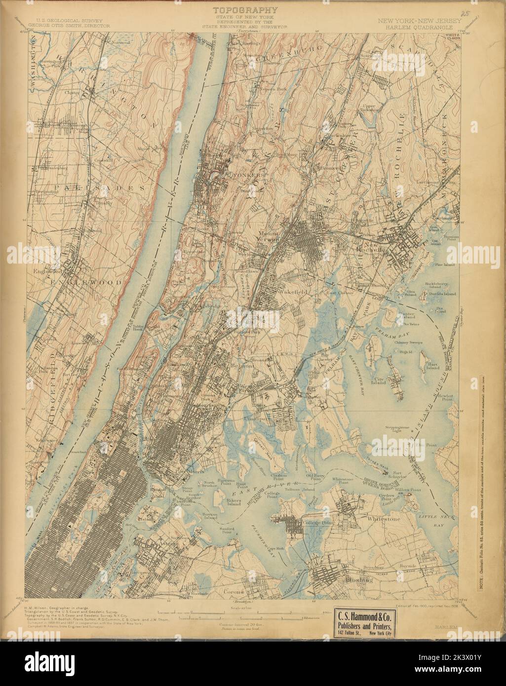 Harlem map 1900 hi-res stock photography and images - Alamy
