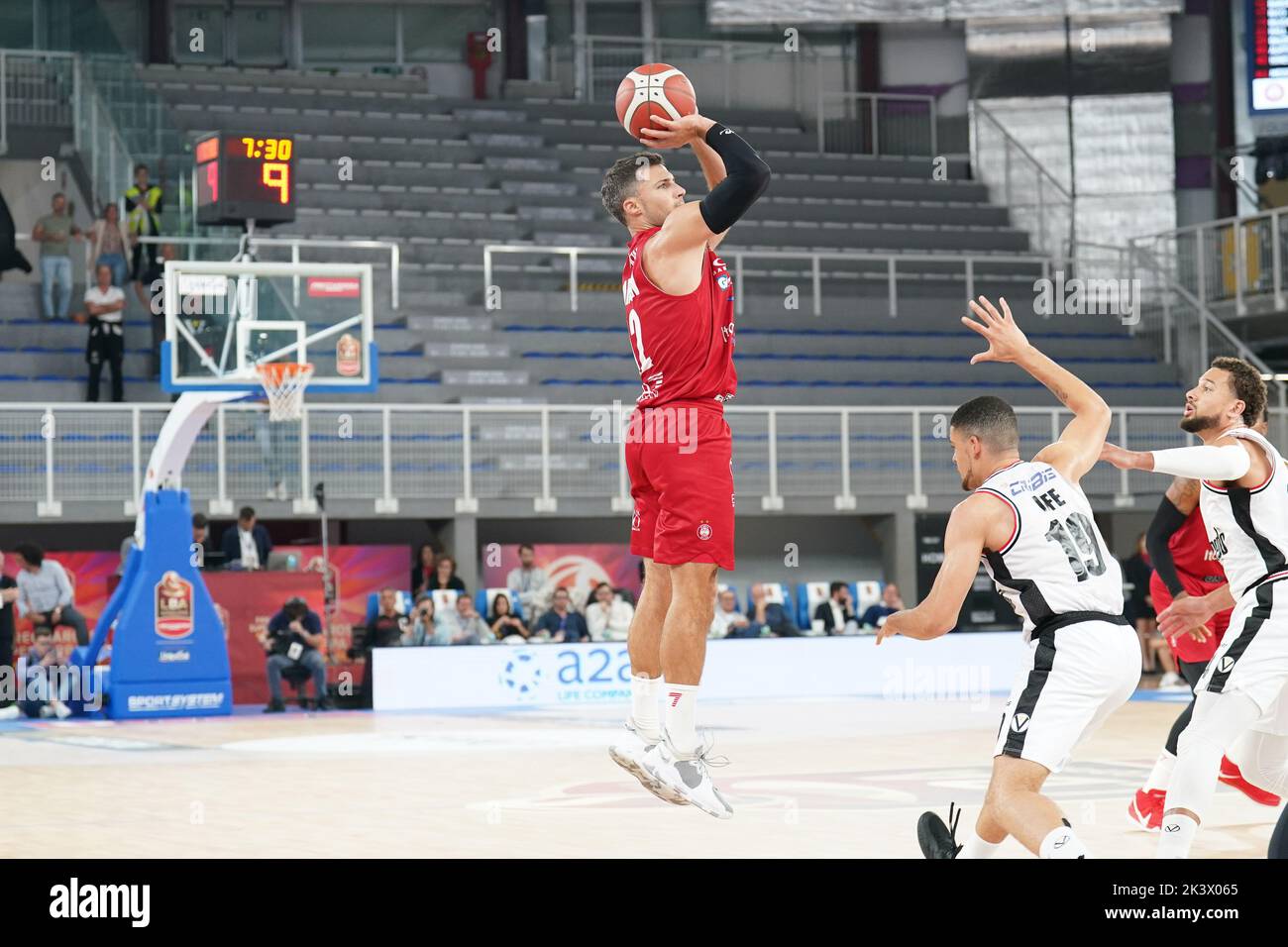 Palaleonessa A2A, Brescia, Italy, September 28, 2022, Billy Baron (Ea7 ...