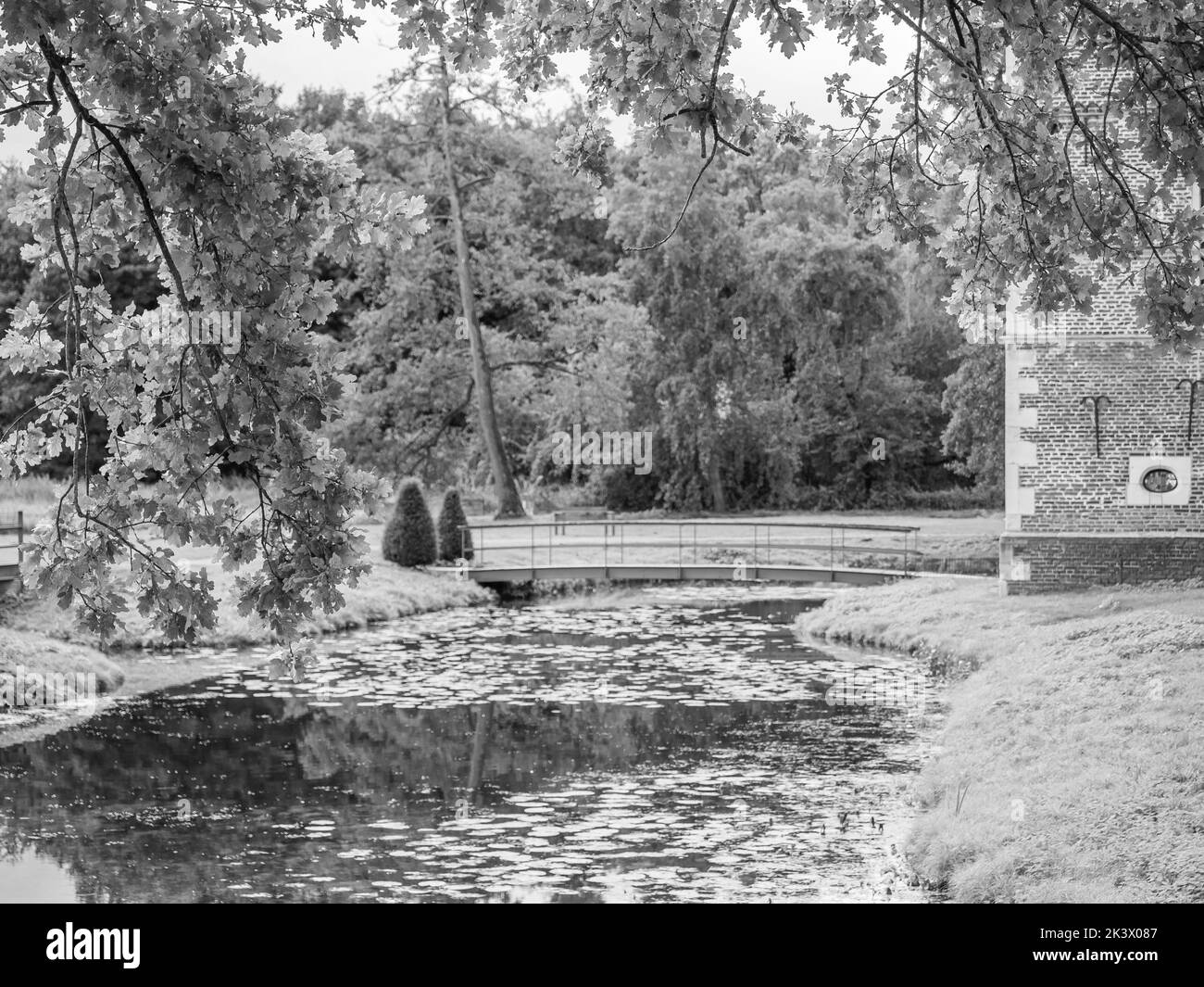 Raesfeld castle in germany Stock Photo - Alamy