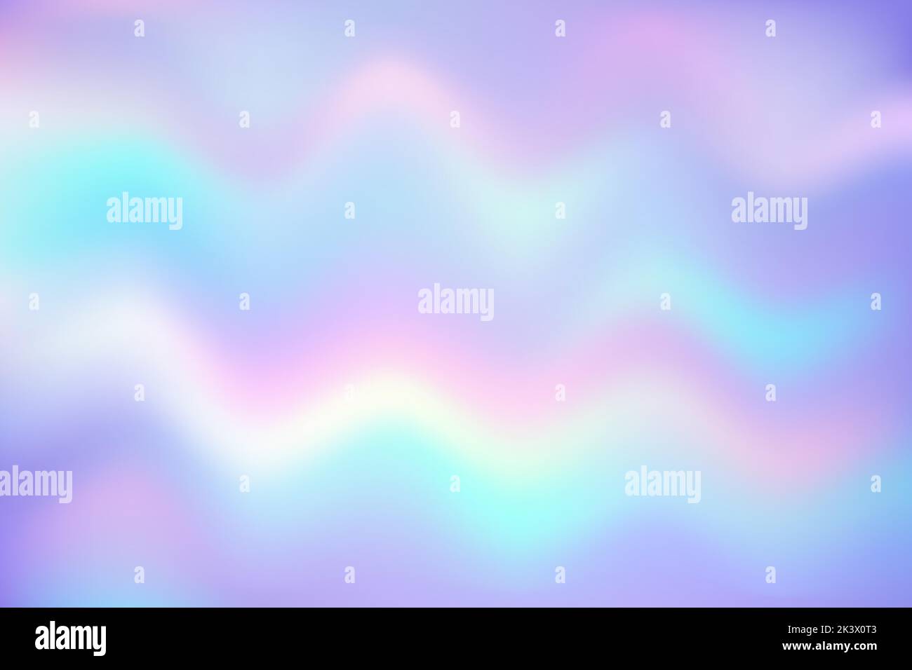 Abstract wavy background. Holographic liquid gradient. Dynamic rainbow ...