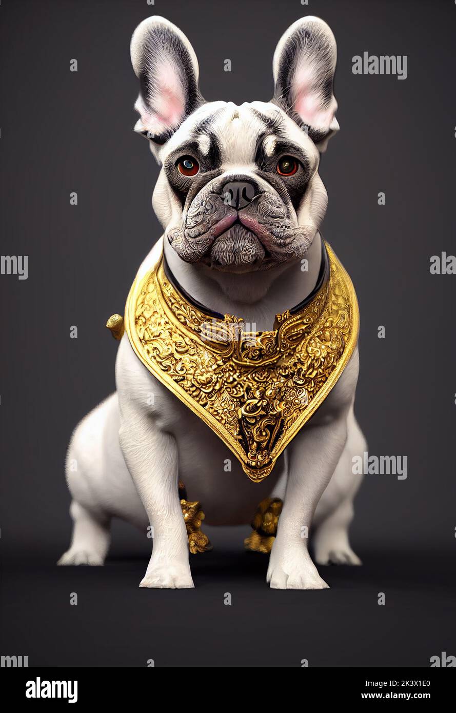 Illustration from the king of dogs Stock Photo - Alamy