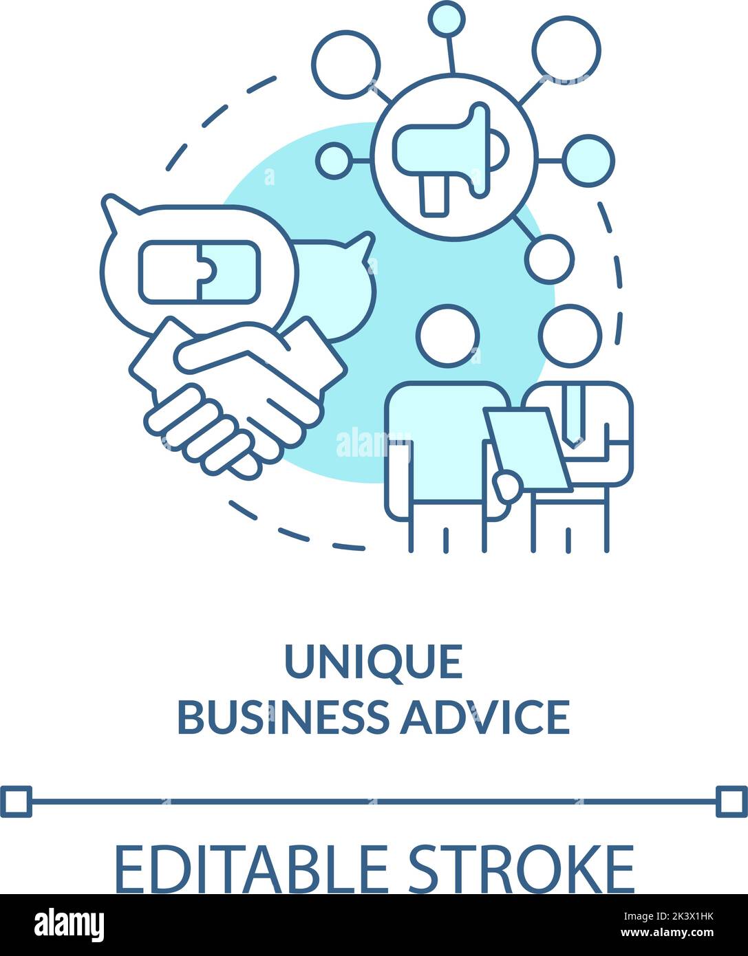 Business mentor help partner Stock Vector Images - Alamy