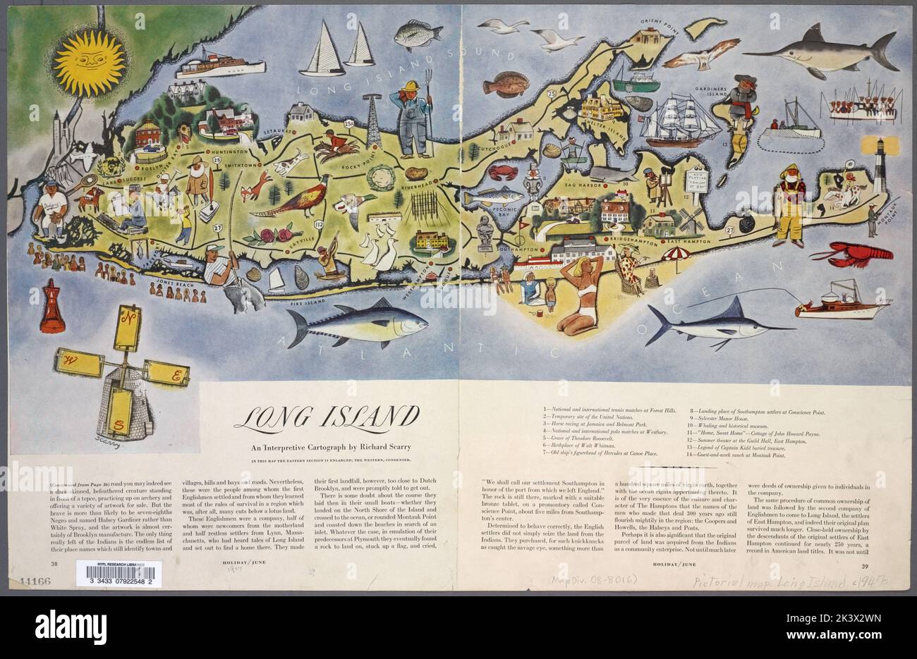 Long Island: an interpretive cartograph Cartographic. Maps. 1947 ...