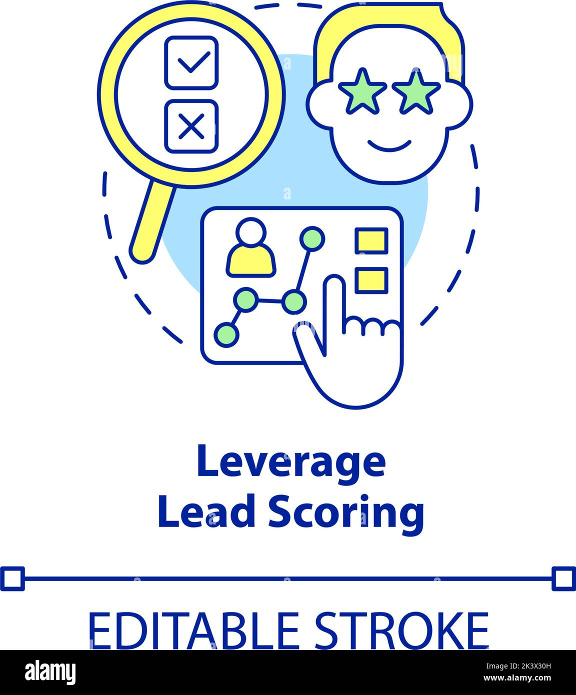 Leverage lead scoring concept icon Stock Vector Image & Art - Alamy Leverage lead scoring concept icon Stock Vector Image & Art - Alamy