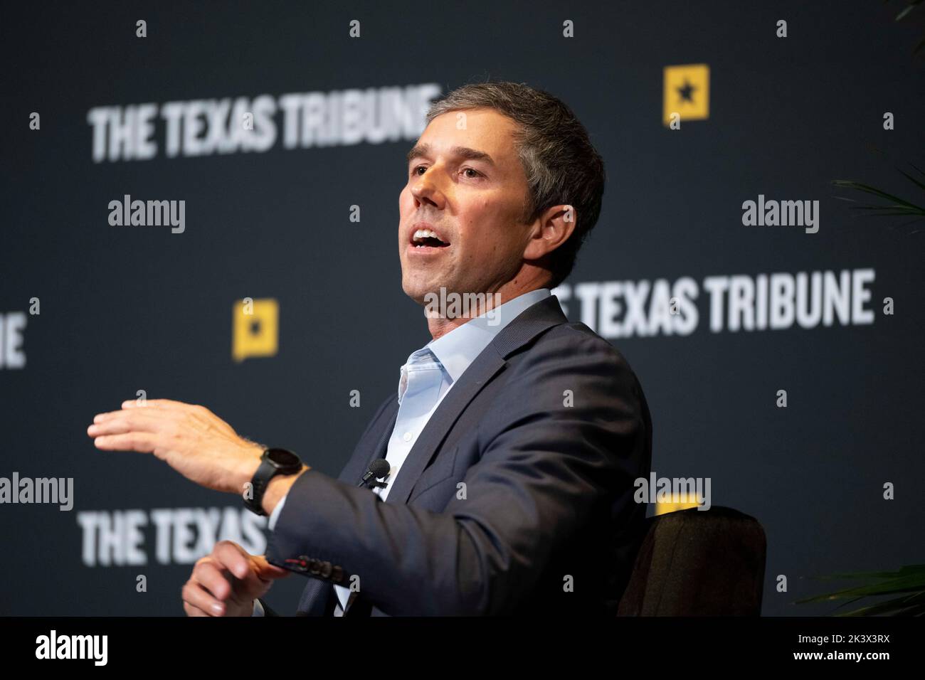 Austin Texas USA, September 24 2022: Democratic nominee for governor of Texas BETO O'ROURKE ...