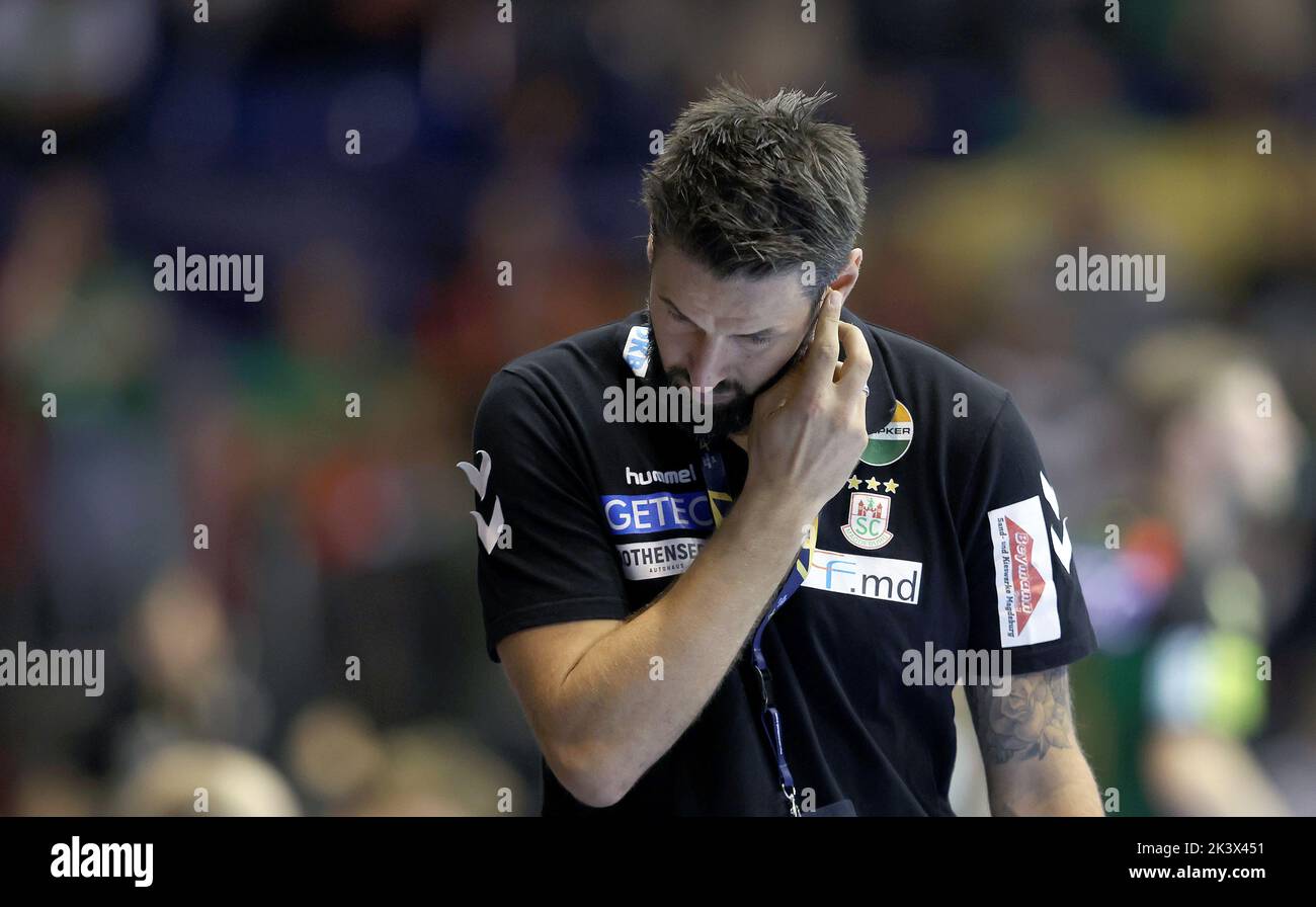 Magdeburg, Germany. 28th Sep, 2022. Handball: Champions League, SC ...