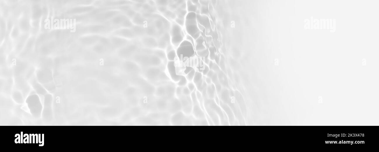 Water texture with sun reflections on the water overlay effect for photo or mockup. Organic ...