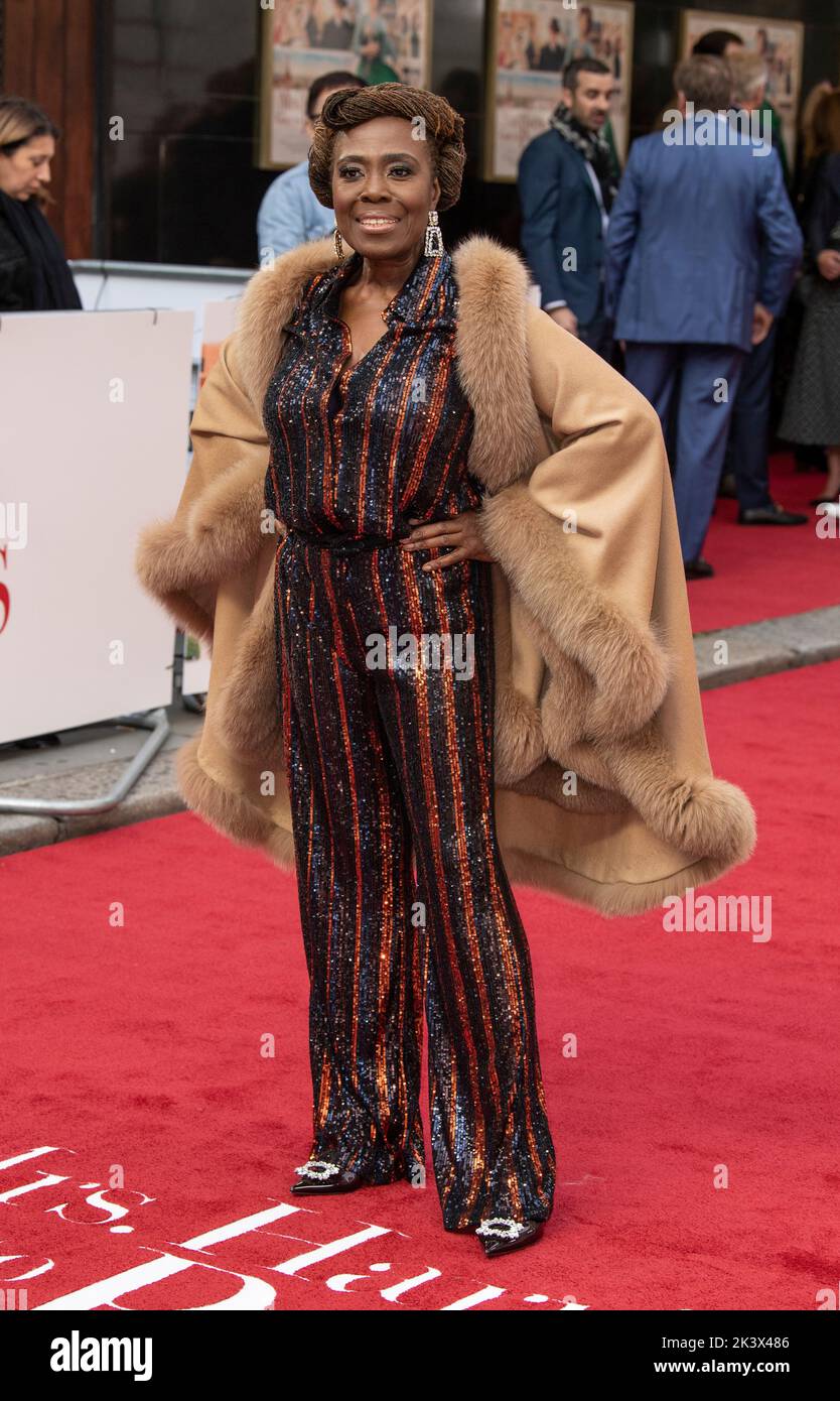 London, UK. Ellen Thomas at the UK Premiere of "Mrs Harris Goes To ...
