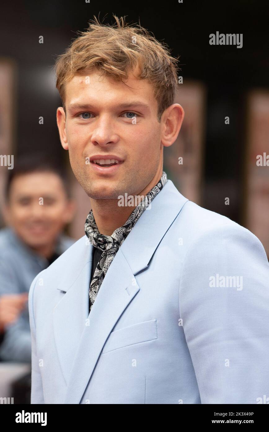 London, UK. Elliott Reeder at the UK Premiere of "Mrs Harris Goes To ...