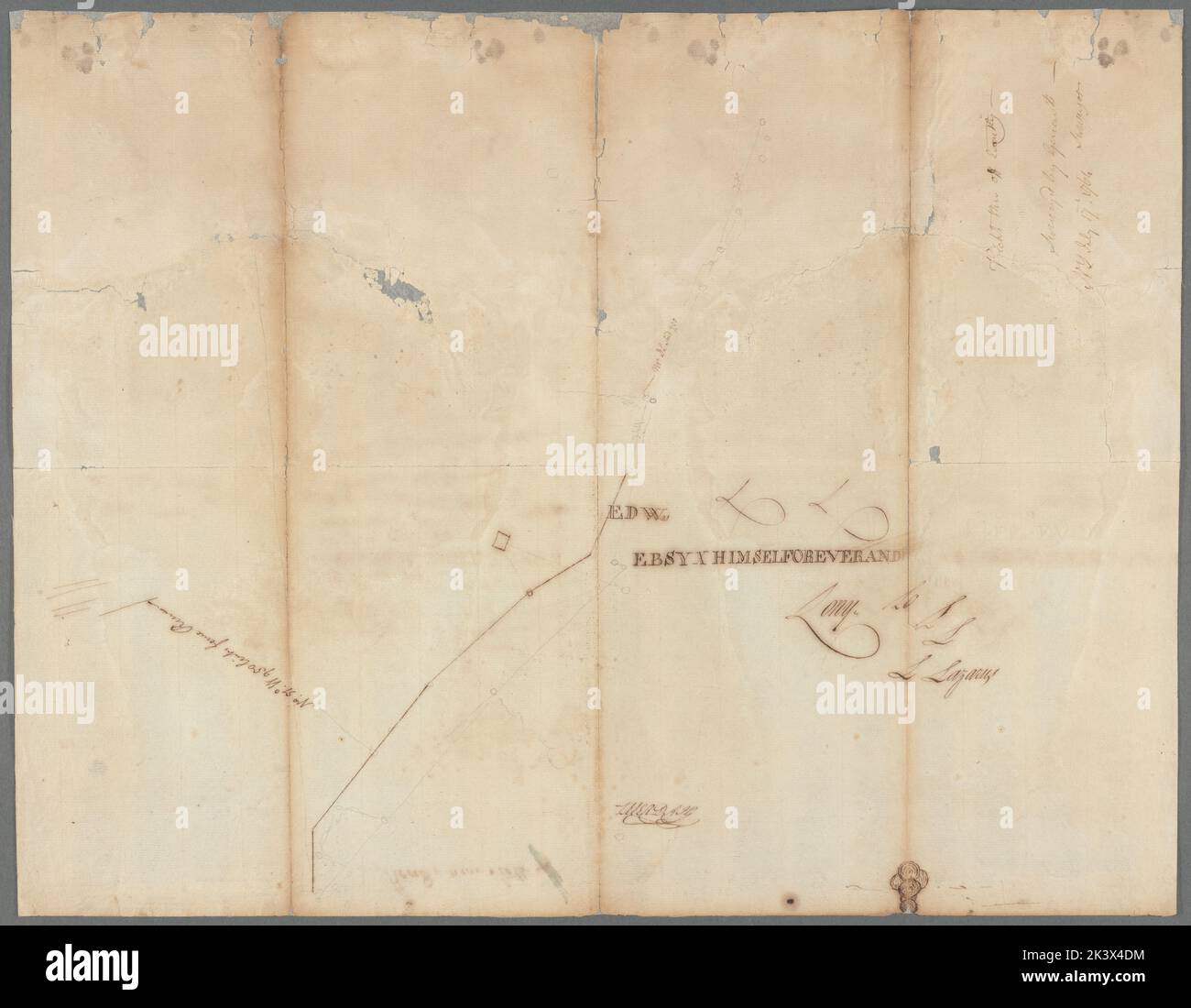 Road near Scott's 1764. text. Documents, Surveys, Maps. Manuscripts and ...