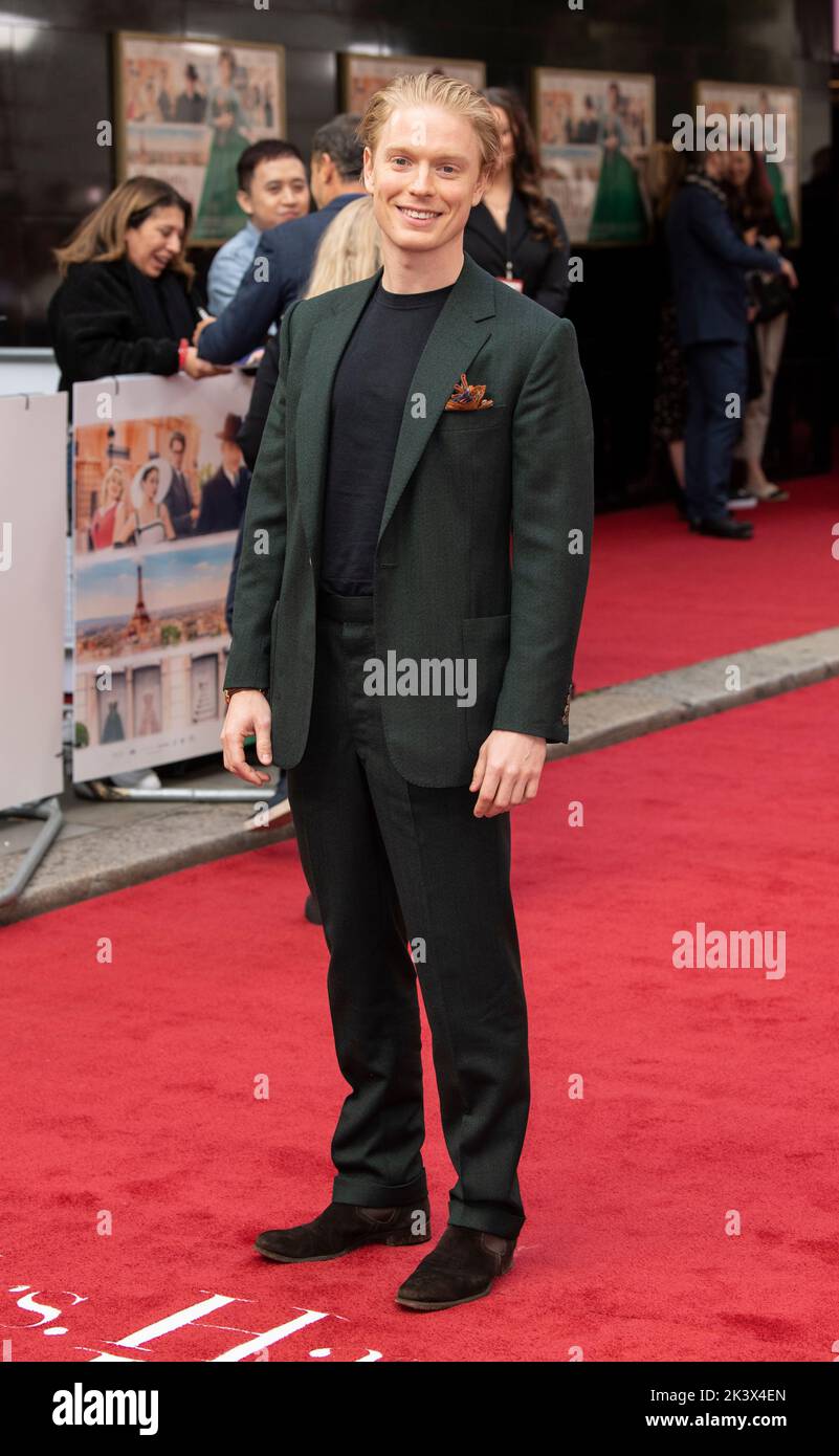 London, UK. Freddie Fox at the UK Premiere of "Mrs Harris Goes To Paris ...