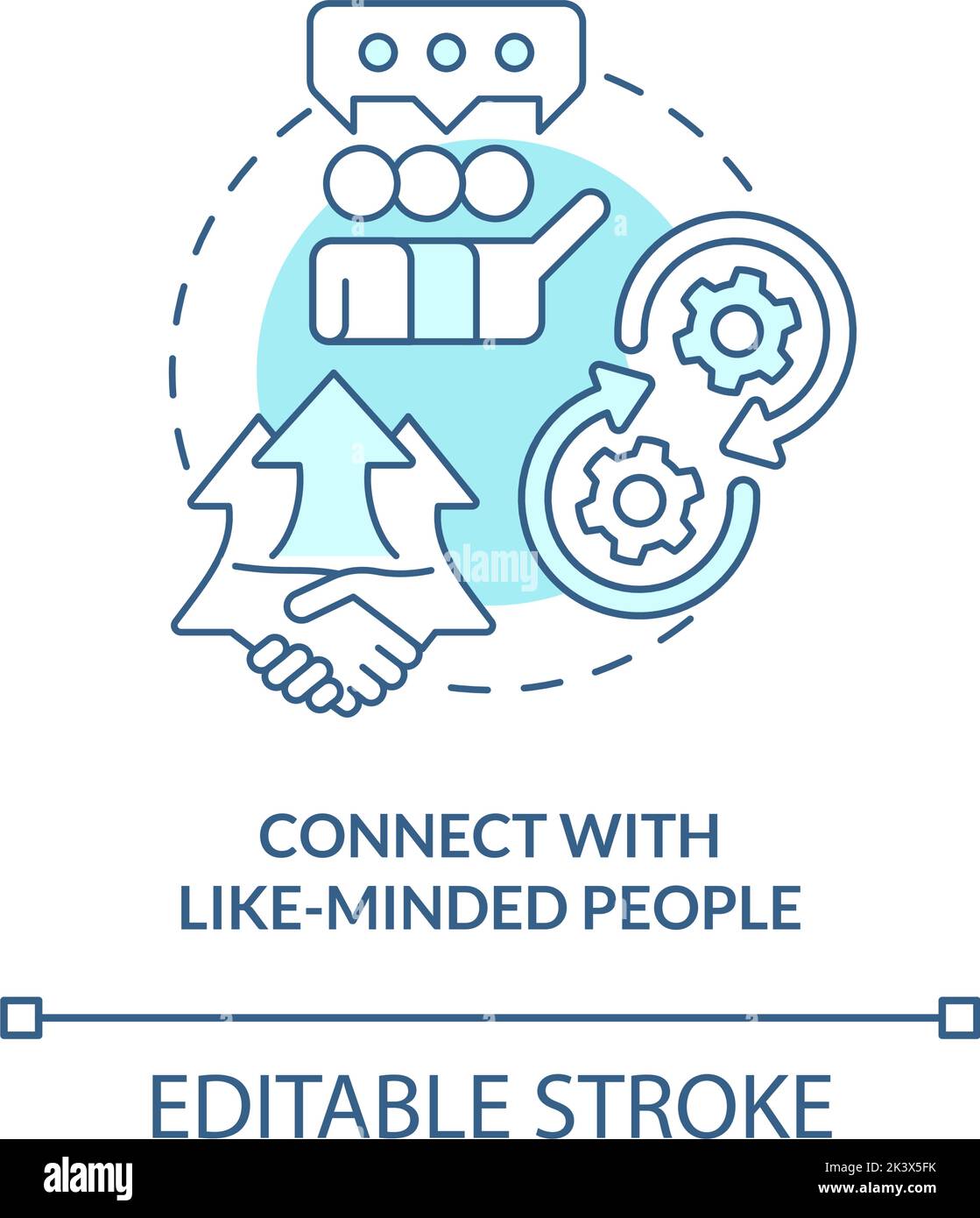 Like minded Stock Vector Images - Alamy