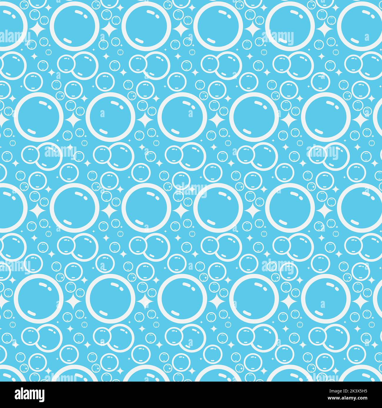 Soap bubbles seamless pattern. Vector background Stock Vector Image & Art - Alamy