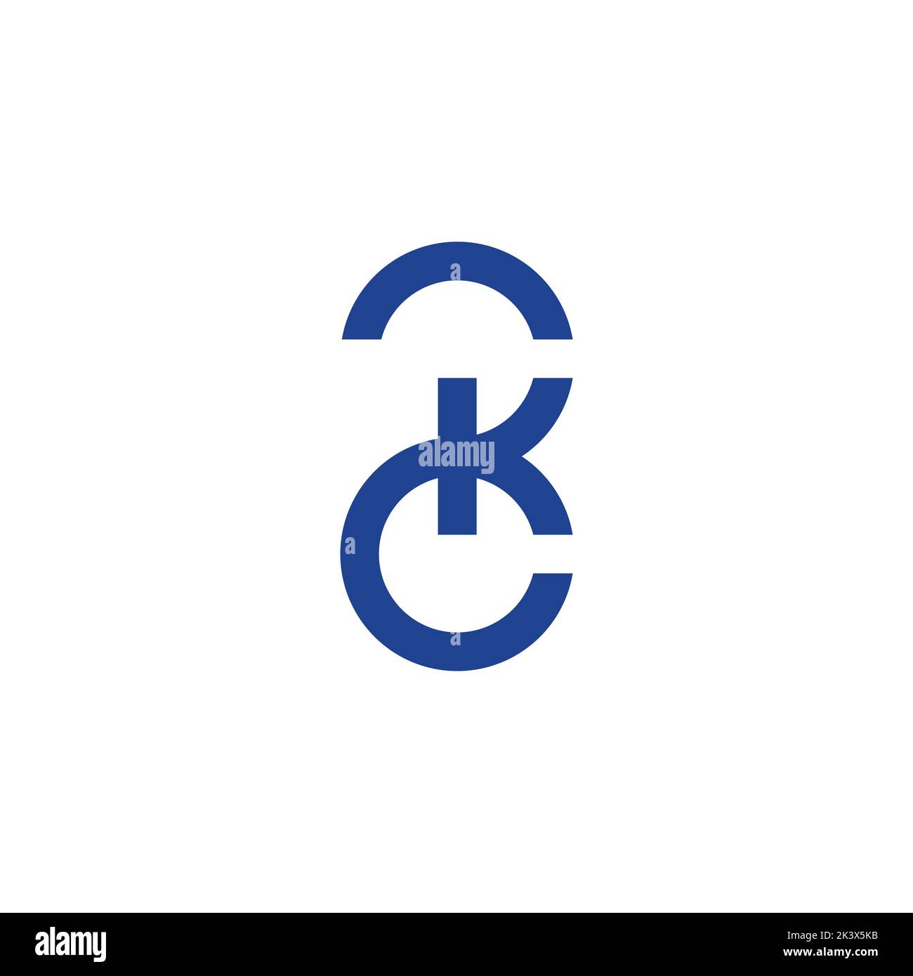 letter k2 simple geometric line logo vector Stock Vector Image & Art ...