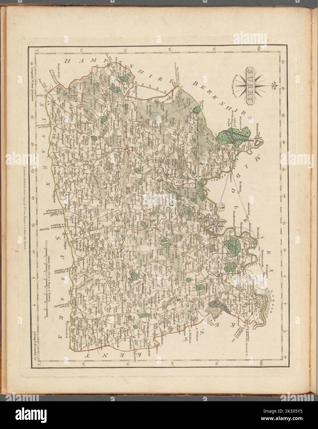 Surry text. Maps, Atlases. 1793. Lionel Pincus and Princess Firyal Map ...