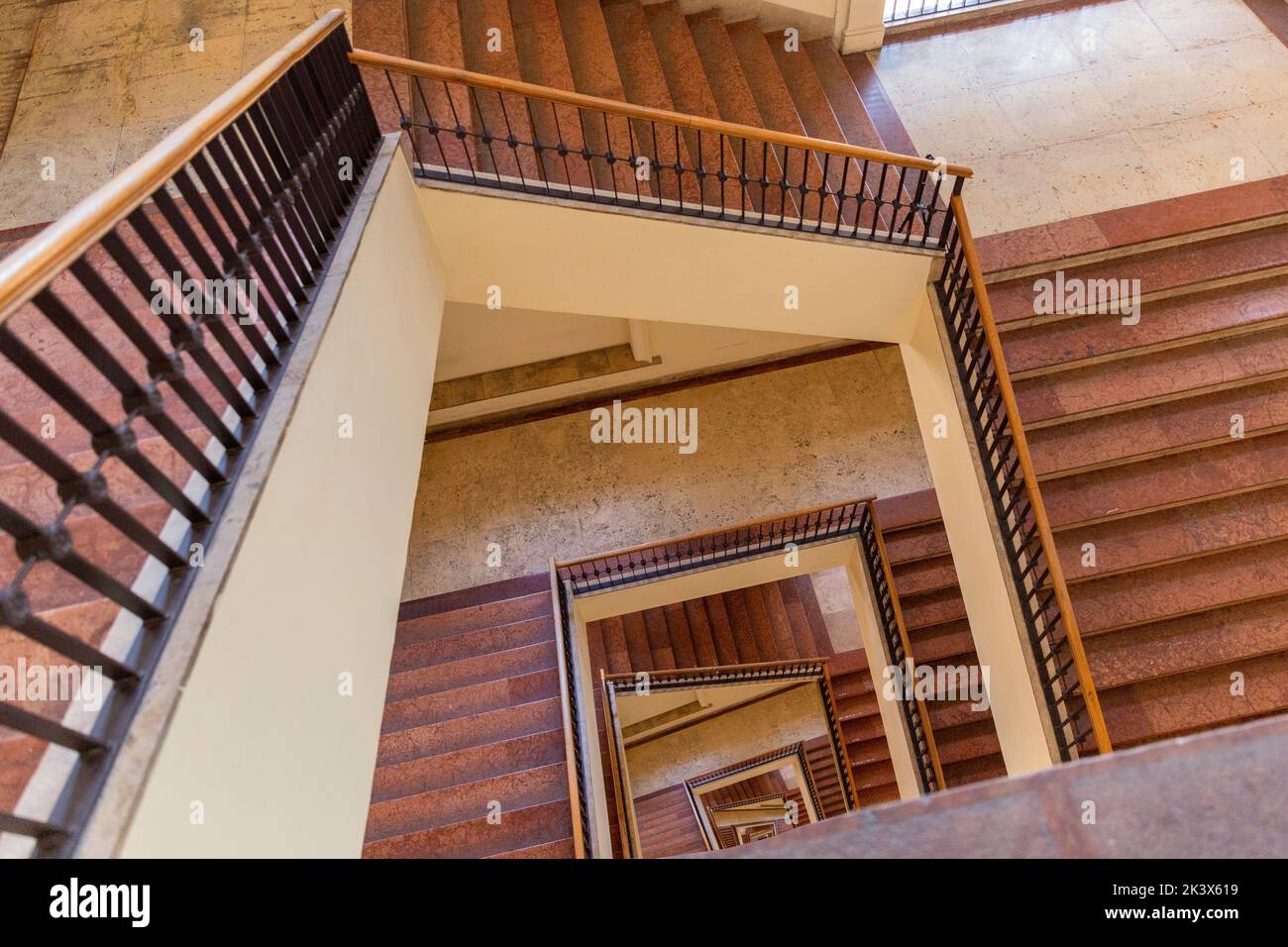 Never ending staircase Stock Photo - Alamy