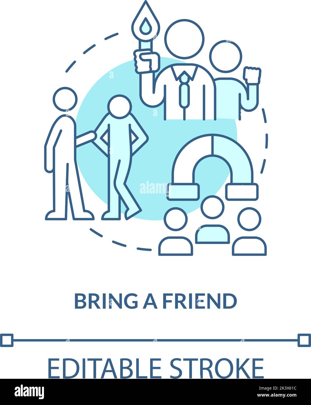 Befriend Stock Vector Images - Alamy