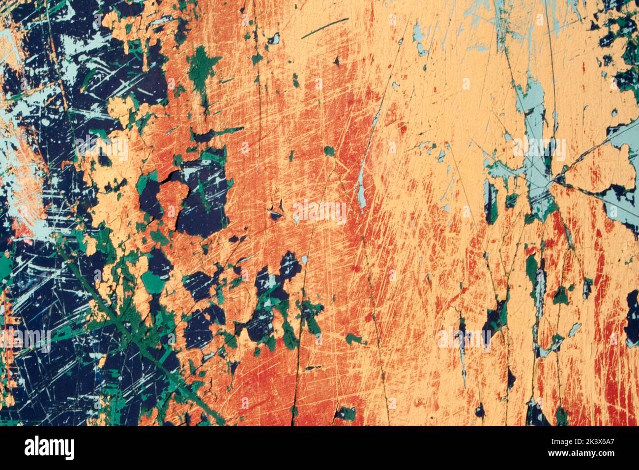 colorful abstract acrylic painting on canvas Stock Photo - Alamy