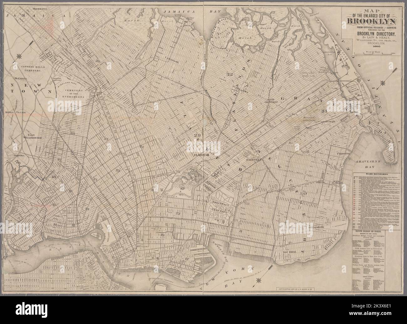 Healy map hi-res stock photography and images - Alamy