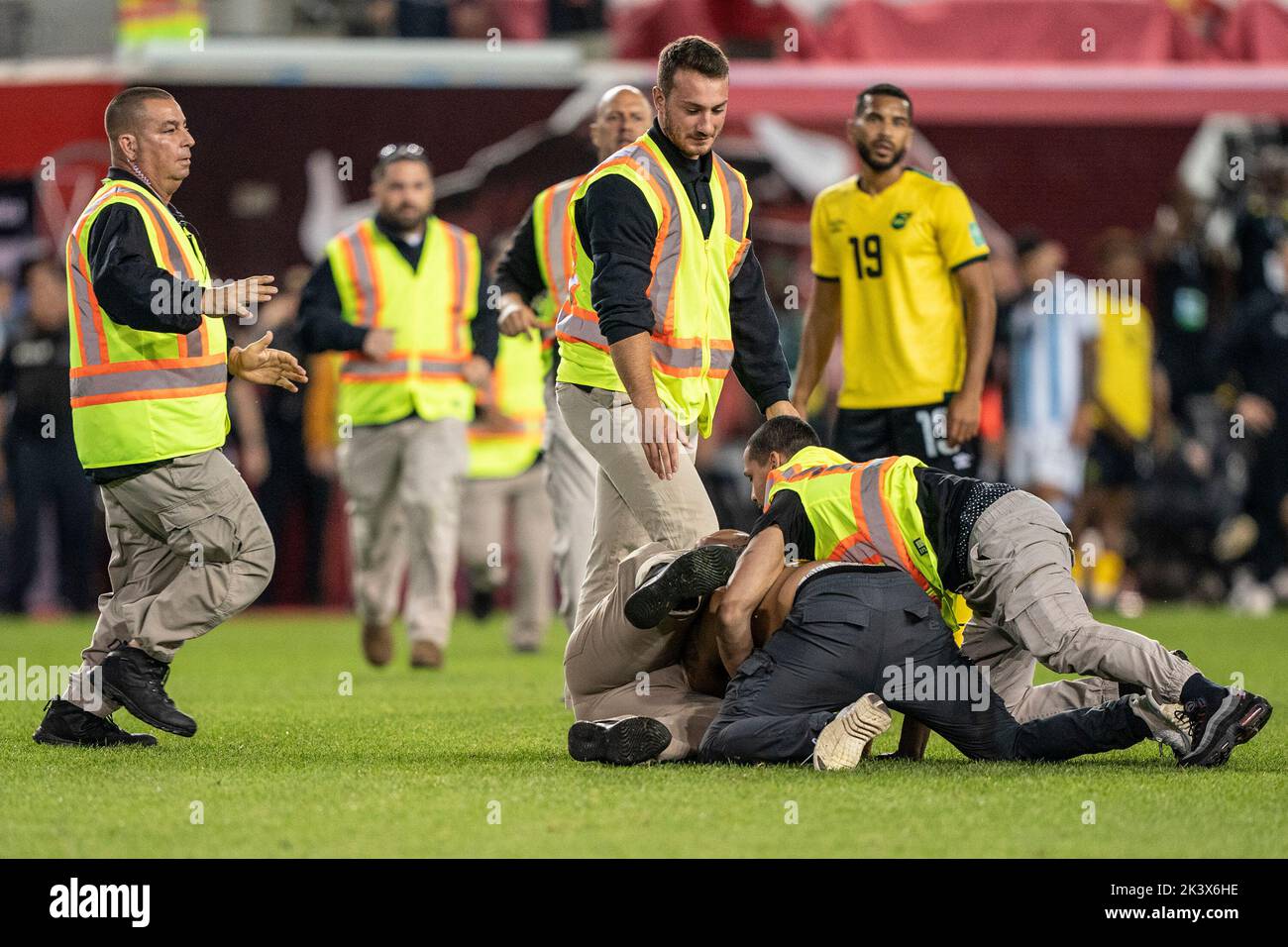 New York, United States. 27th Sep, 2022. Intruder was apprehended by ...