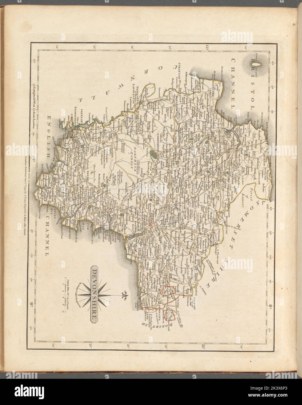 Devonshire text. Maps, Atlases. 1793. Lionel Pincus and Princess Firyal ...