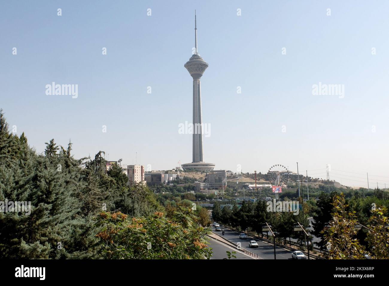 Tehran, Tehran, Iran. 28th Sep, 2022. A view of the Milad Tower, the ...
