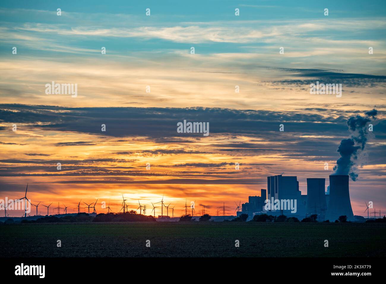 Rwe lignite fired power plant hi-res stock photography and images - Alamy