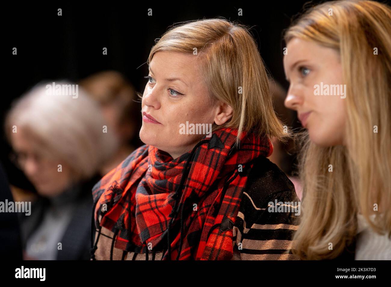 Hilde Tordal pictured during celebrations to mark the 25th anniversary ...