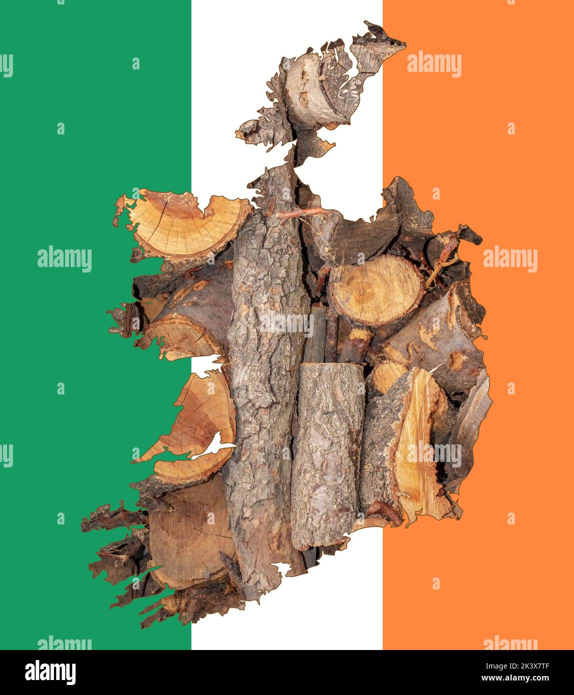 Limerick outline map hi-res stock photography and images - Alamy