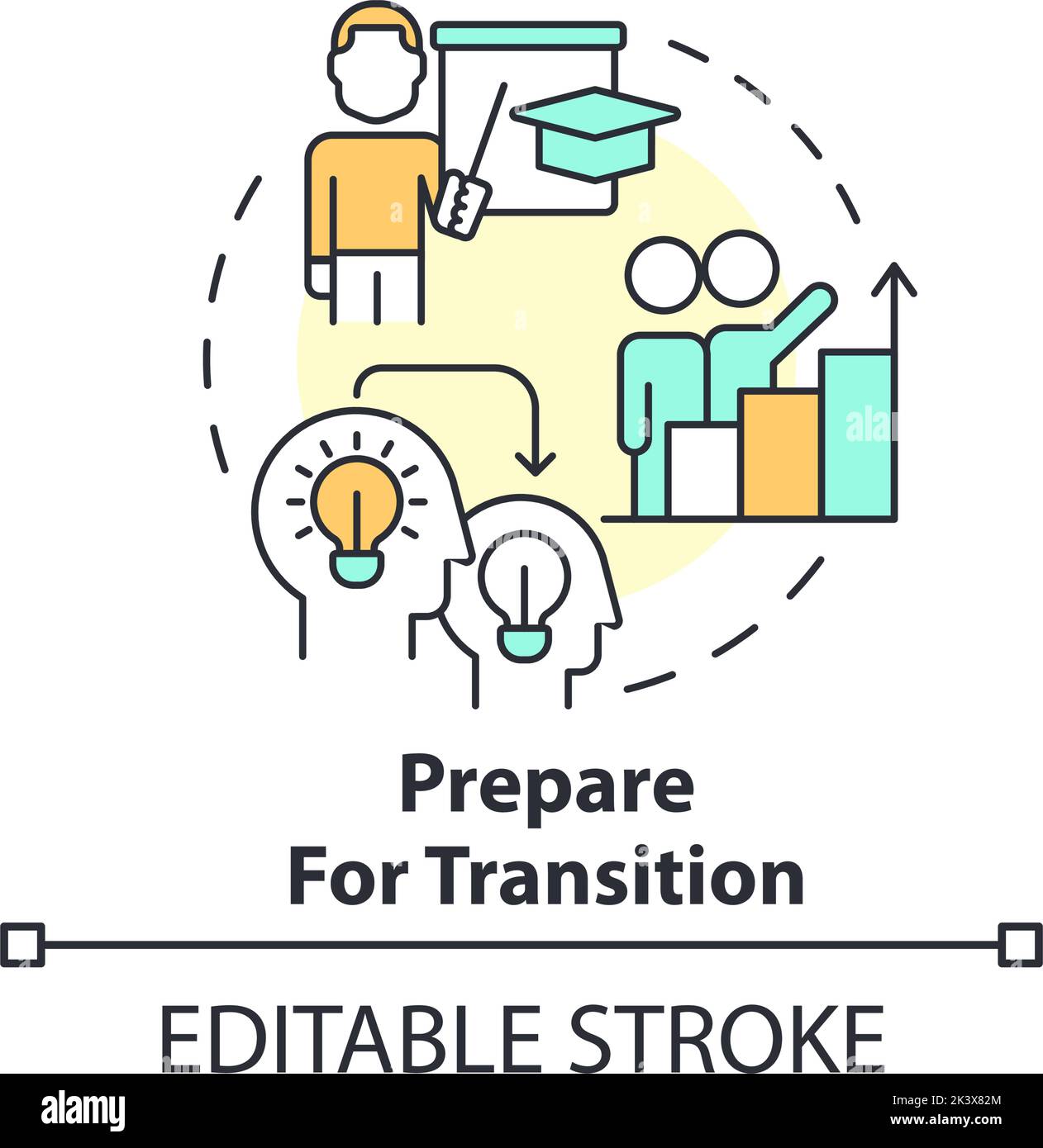 Professional transition Stock Vector Images - Alamy