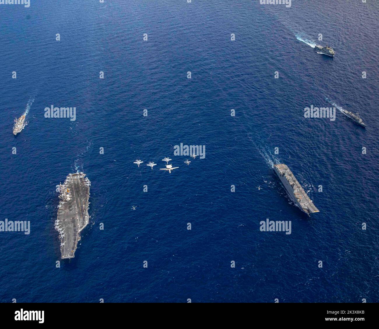 220927-N-YD731-1453 IONIAN SEA (Sept. 27, 2022) The Nimitz-class ...