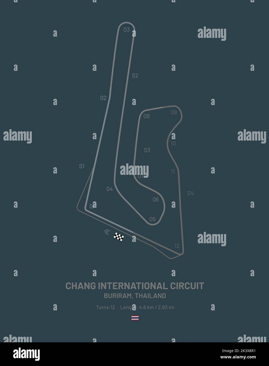 Buriram thailand Stock Vector Images - Alamy