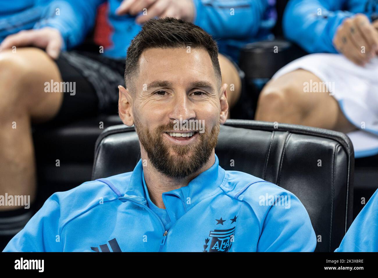 New York, New York, USA. 27th Sep, 2022. Lionel Messi (10) of Argentina ...