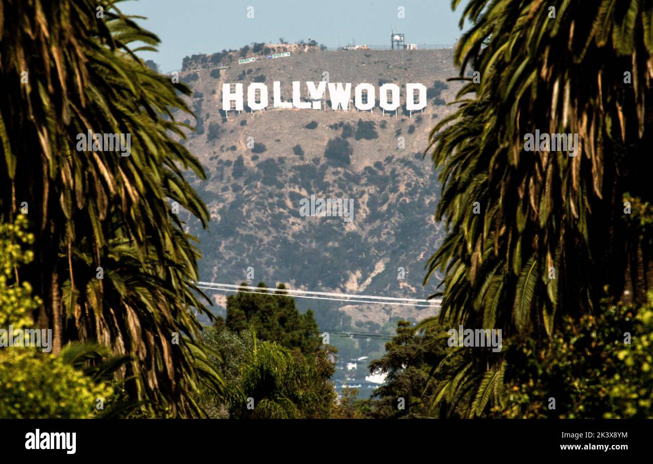 Los Angeles, California, USA. 28th Sep, 2022. The iconic Hollywood Sign ...