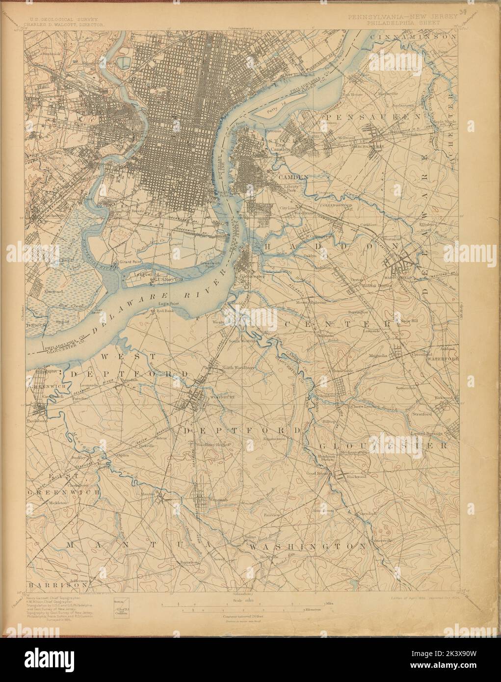 Philadelphia, survey of 1894, ed. of 1898, repr. 1905. 1899 - 1926 ...