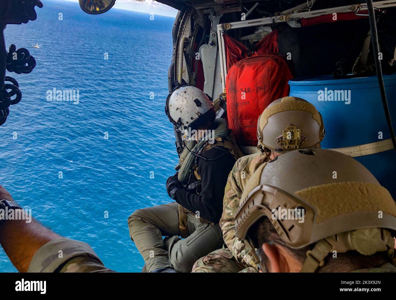 WATERS EAST OF THE KOREAN PENINSULA (Sept. 28, 2022) Sailors from ...