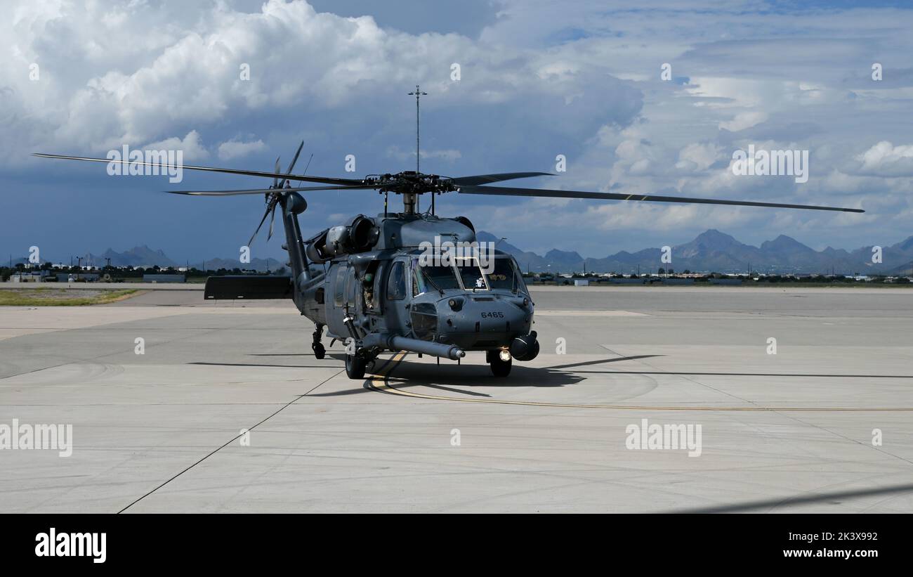 An HH-60G Pave Hawk from the 66th Rescue Squadron at Nellis Air Force ...