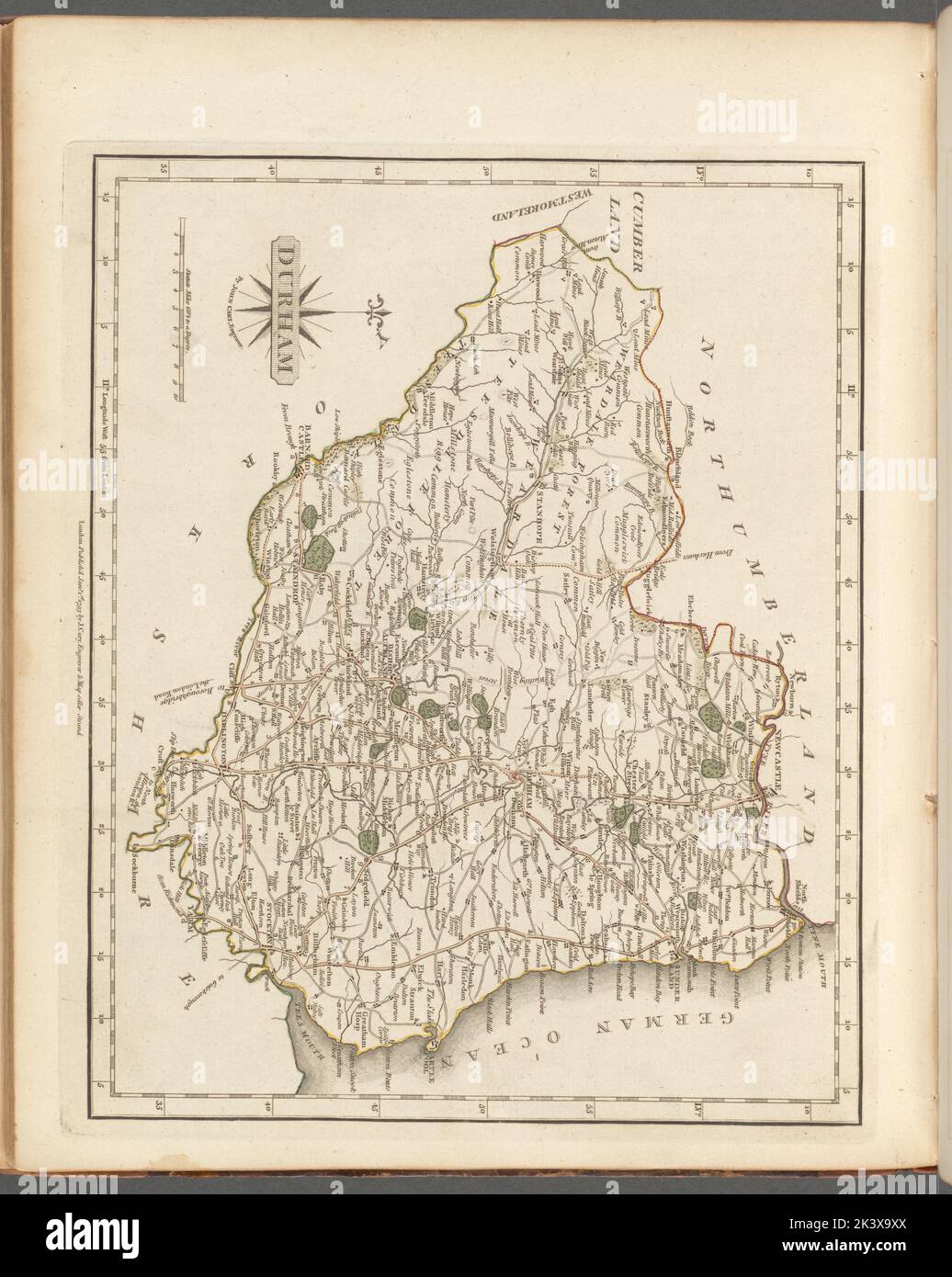 Durham text. Maps, Atlases. 1793. Lionel Pincus and Princess Firyal Map ...